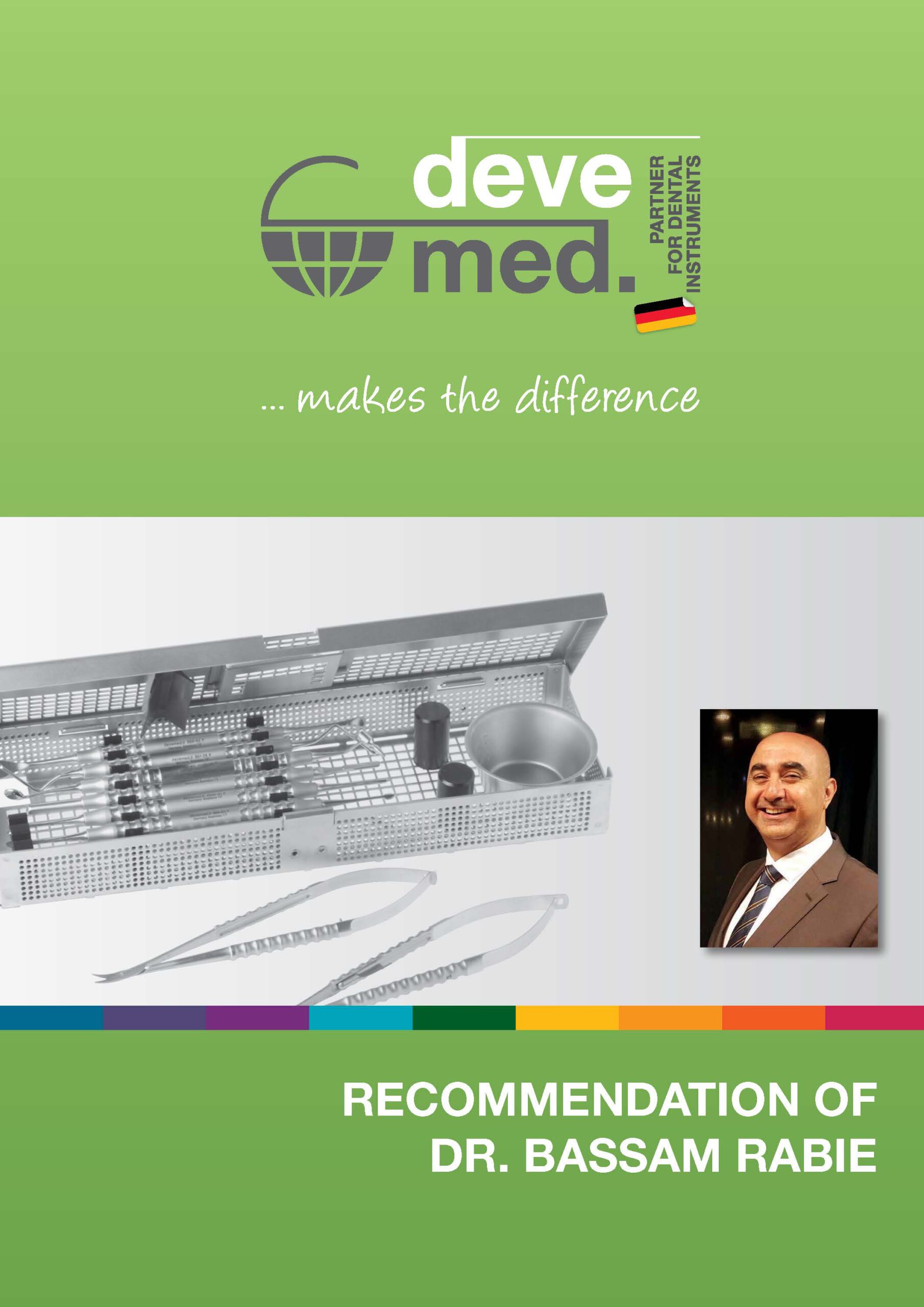 Referenten Flyer – devemed GmbH